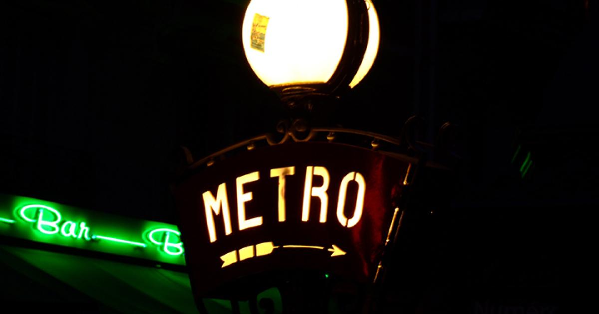 Métro nocturne, un projet finançable | Fondation IFRAP